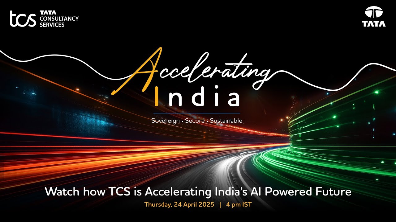 Accelerating India: TCS unveils its roadmap for a sovereign, secure and sustainable India - YouTube