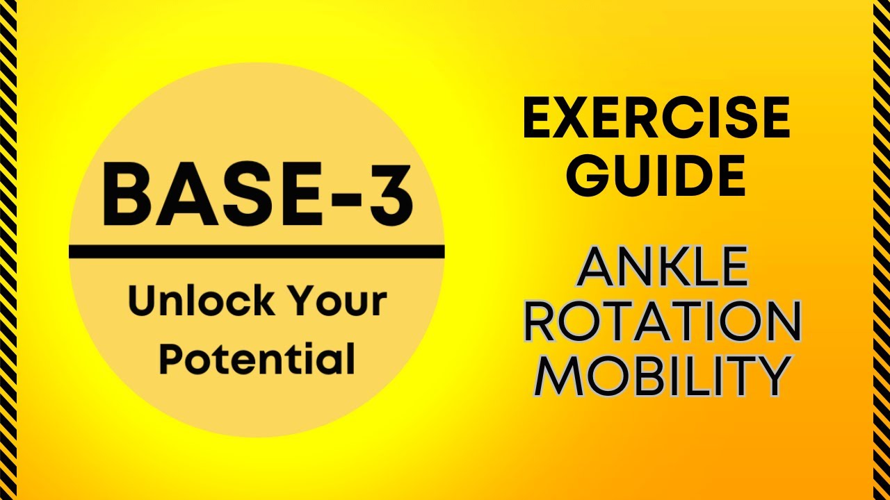 Ankle Rotation Mobility Drill - YouTube