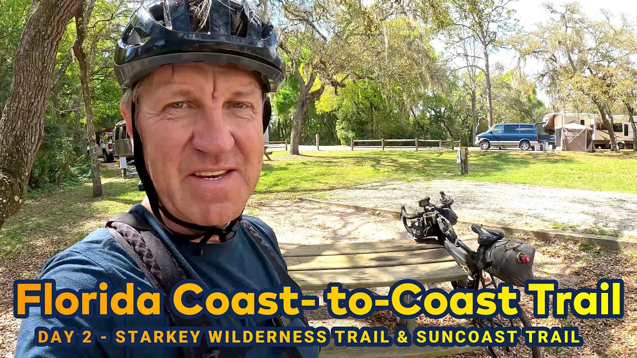 Florida Coast to Coast Trail - DAY 2: Starkey Wilderness Bike Trail and ...