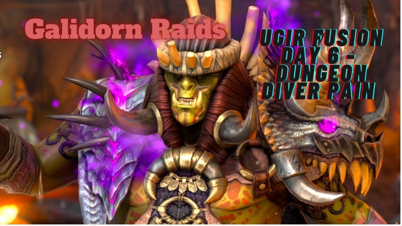 Raid Shadow Legends - Galidorn Ugir Fusion Day 6 - Finish Dragon ...