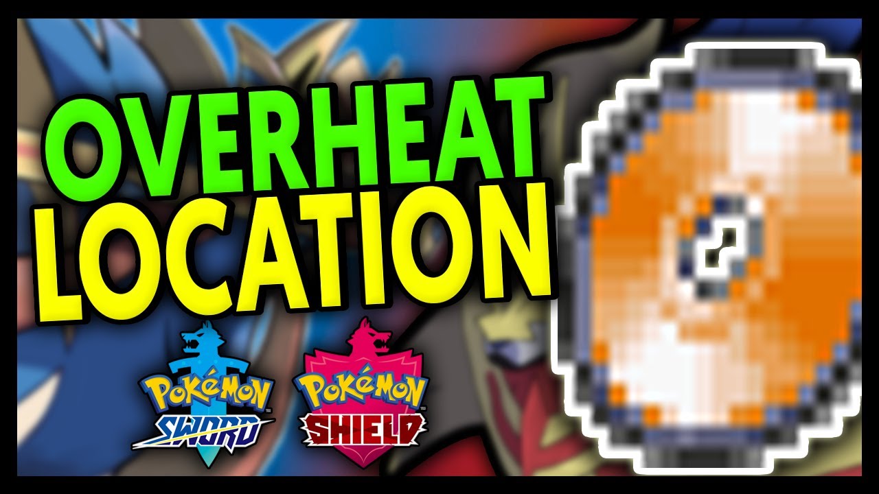 WHERE TO FIND TR43 OVERHEAT ON POKEMON SWORD AND SHIELD (Isle of Armor ...