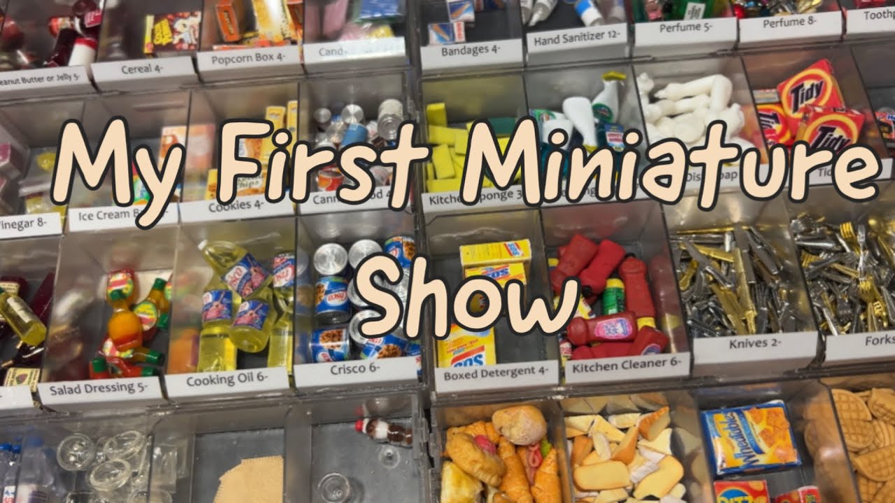 SHOP WITH ME at the 47th GOOD SAM MINIATURE SHOW 2023 San Jose ...