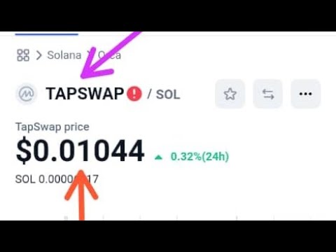 TAPSWAP COIN. $0.01-DOLLAR FARASHIN KOWANNE DAYA A PRICES PREDICTION ...