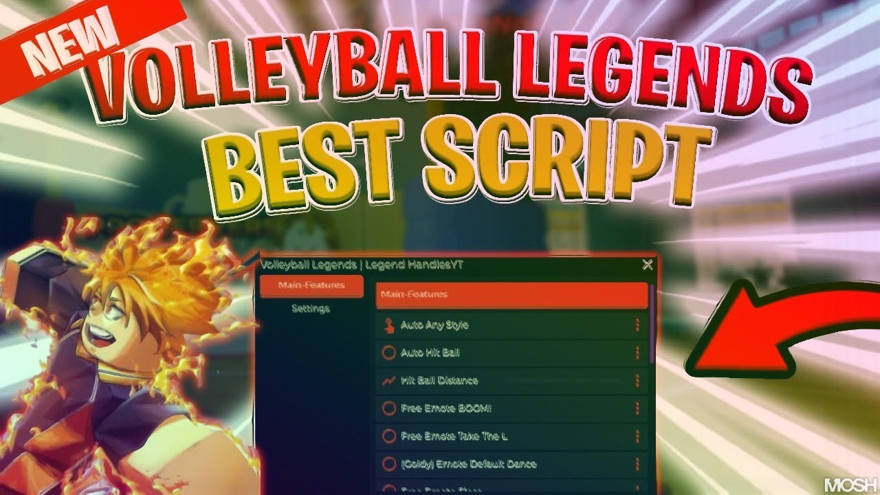 [FREE] The NEW BEST Volleyball Legends Script (Hitbox Expander ...