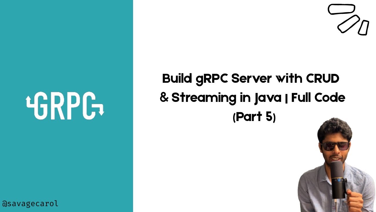 Build gRPC Server with CRUD & Streaming in Java | Full Code (Part 5 ...