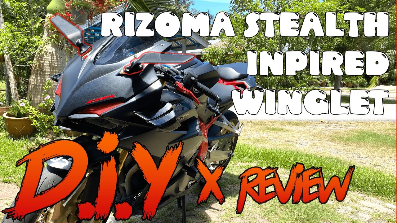 DIY + Review : Winglet Side Mirror Padu Sayap Boleh Terbang CBR250RR ...