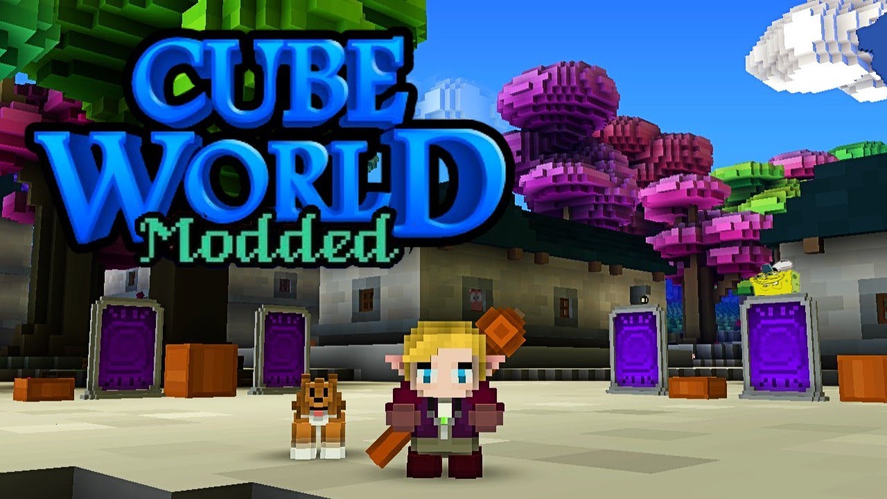 Cube World Alpha - Now with Mods! - YouTube