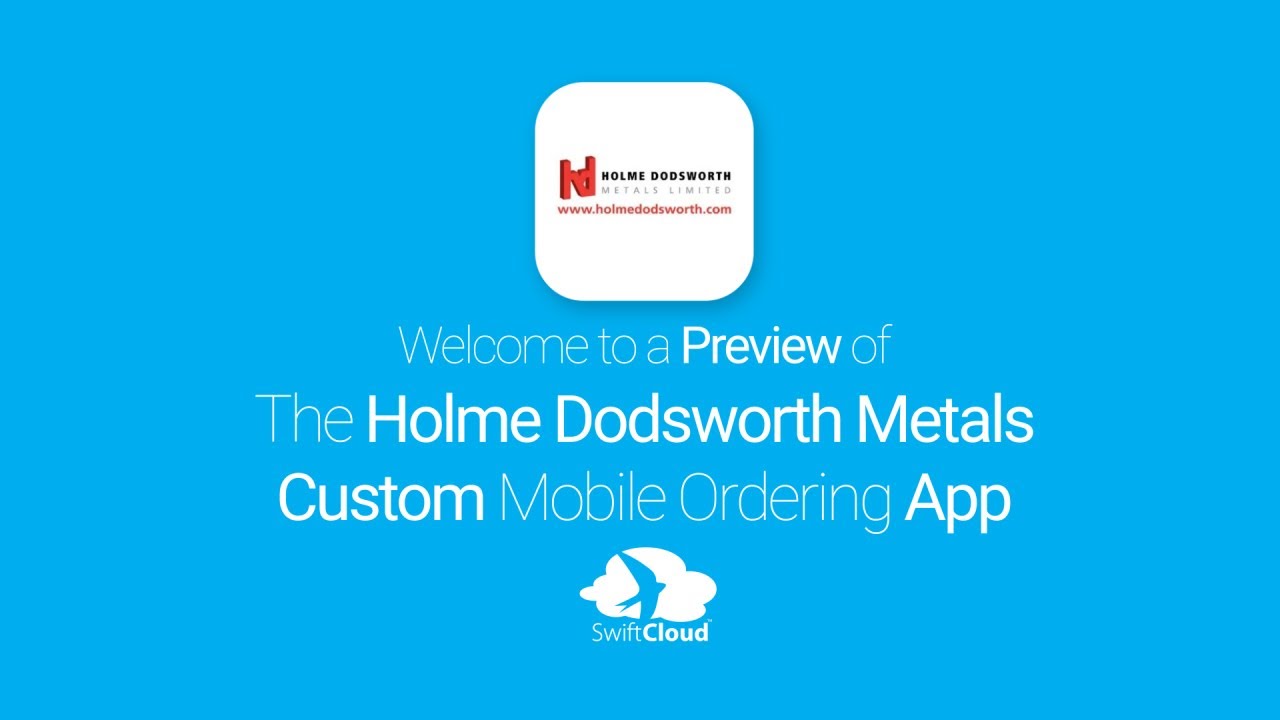 Holme Dodsworth Metals - Mobile App Preview HOL702W - YouTube