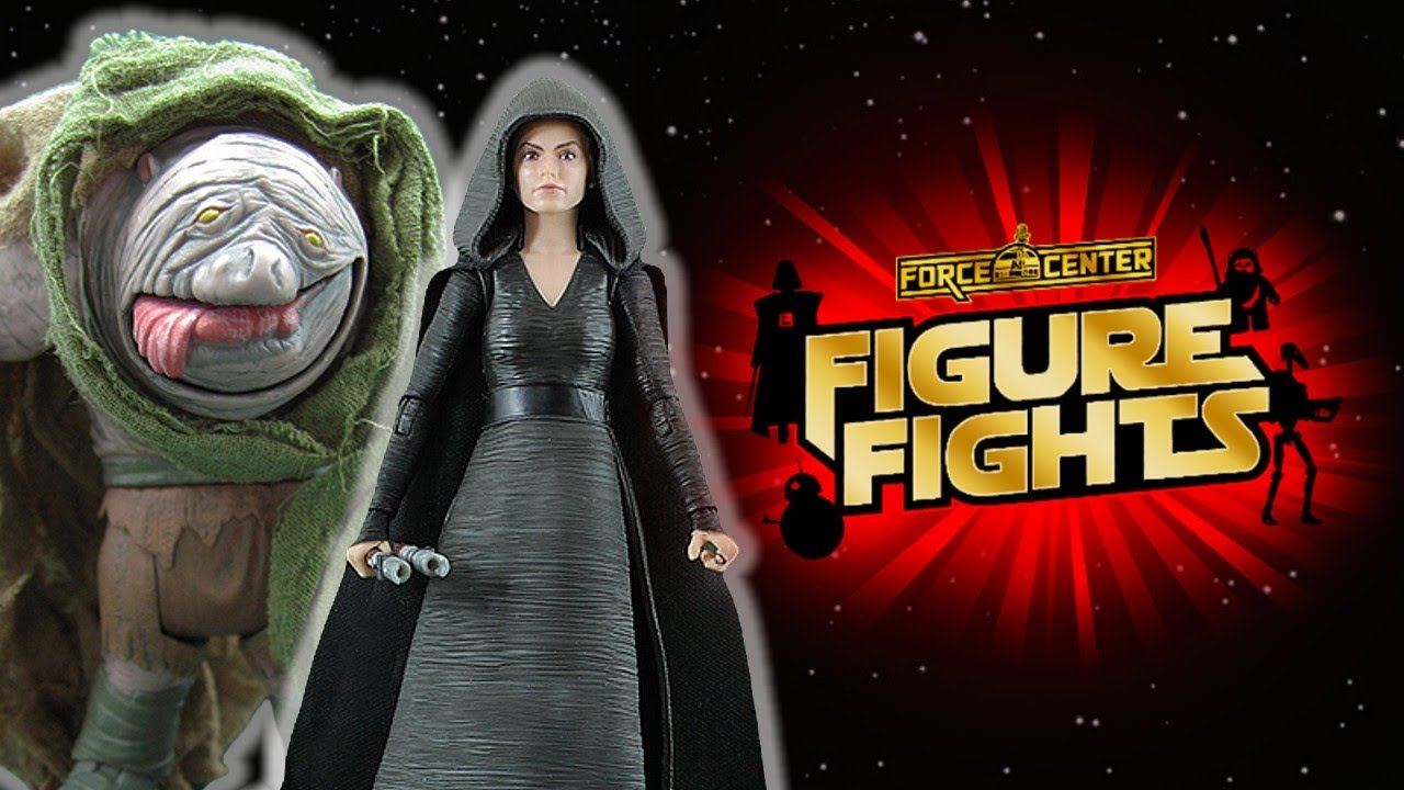 DARK SIDE REY vs HERMI ODLE - Star Wars Figure Fights - Episode 3 - YouTube