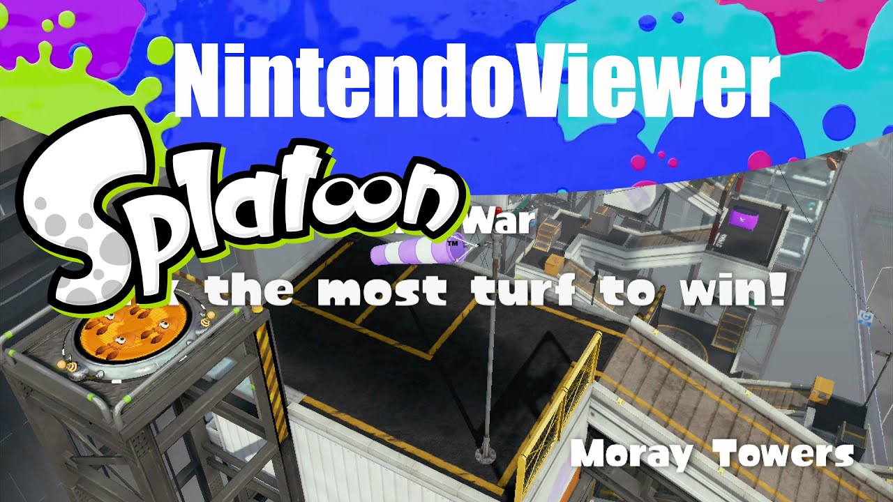 [Gameplay] Splatoon - Regular Battle: Turf War - Moray Towers - YouTube