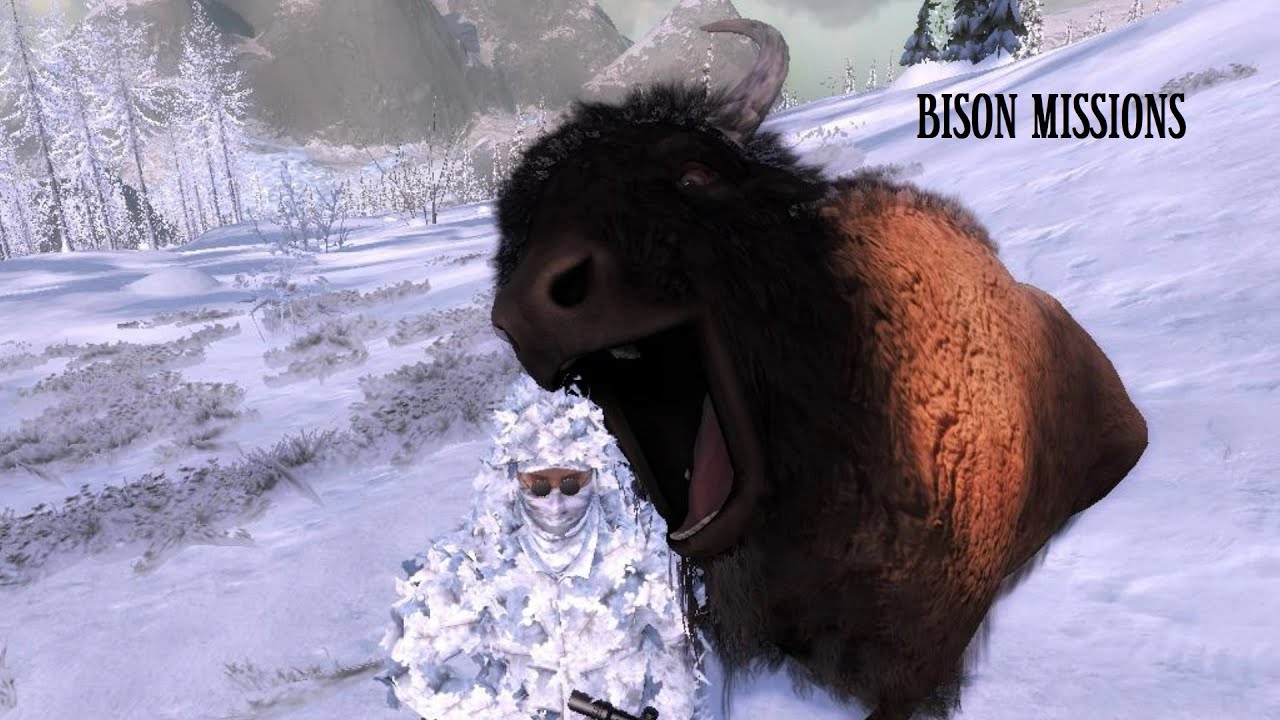 Hunter Classic Bison Missions 1/10 - YouTube