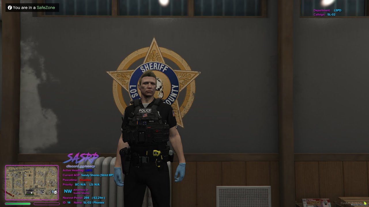 LIVE on duty as LSPD on SASRP - YouTube