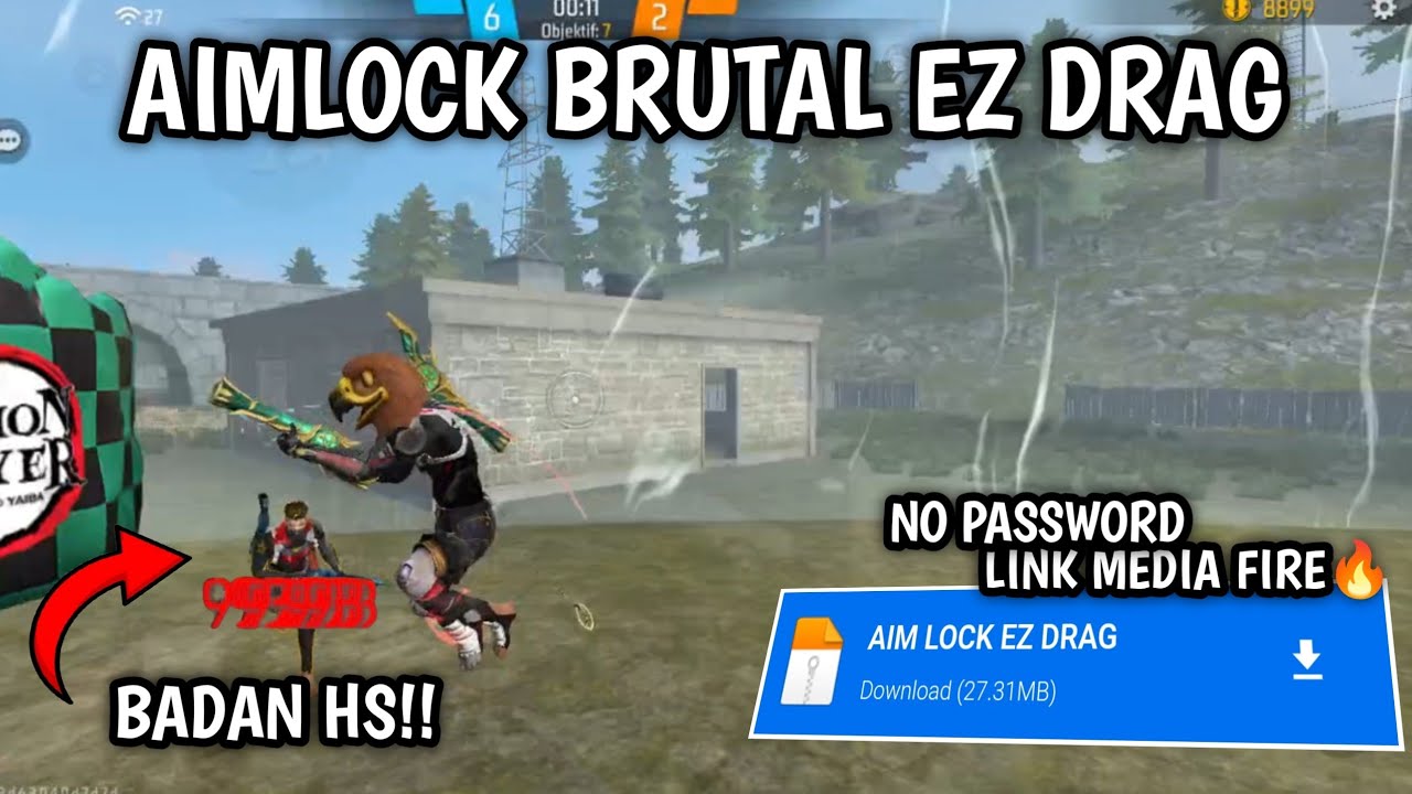 AIM LOCK EZ DRAG HS V1 99% HEADSHOT‼️REGEDIT AUTO HEADSHOT TERBARU 2025 ...