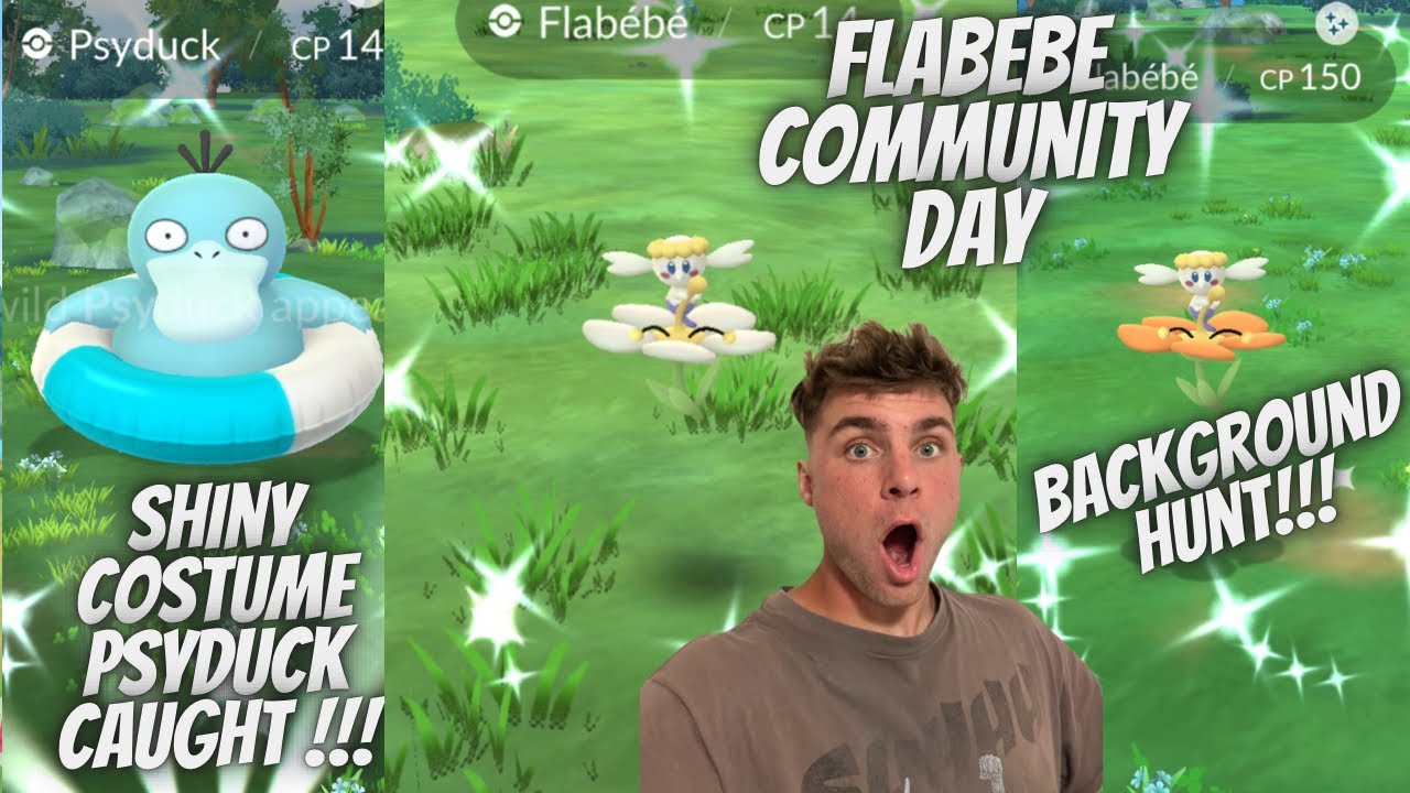 Flabebe Community Day in Pokemon Go LIVE! - YouTube