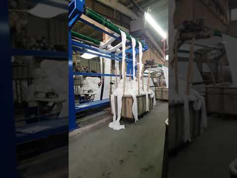 Yule makine 4 kanal interlock ham top  açma makinesi pastal invertor hareketli rulmanlı kumaş beşiği