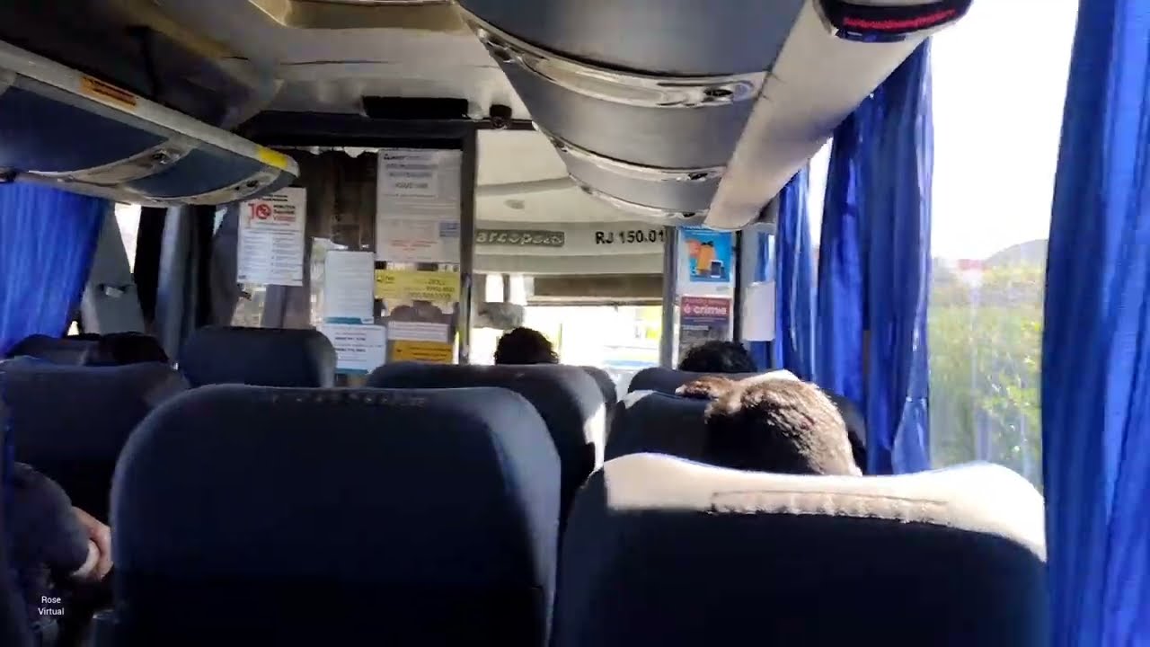 De Rio das Ostras para a rodoviária de Macaé de ônibus da Macaense (19 ...