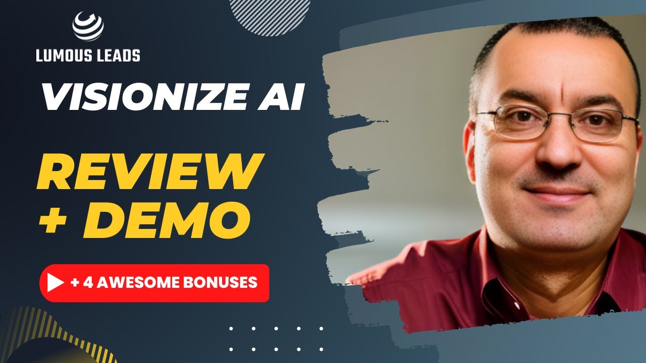 Visionize Ai Review + Demo +4 bonuses which boosting your earnings ...