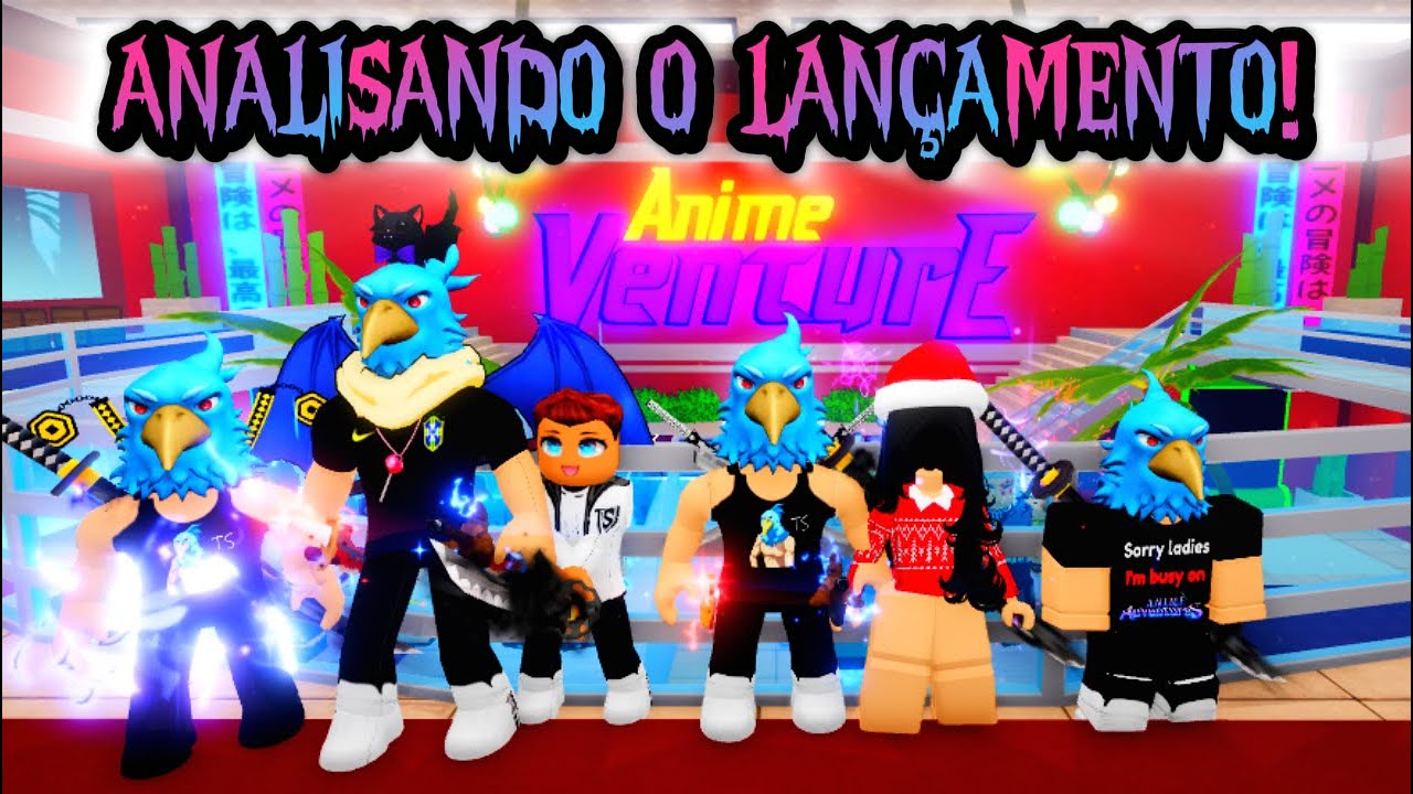 ANALISANDO O LANÇAMENTO DO ANIME VENTURE! + TODOS CODES! JOGO BRABO ...