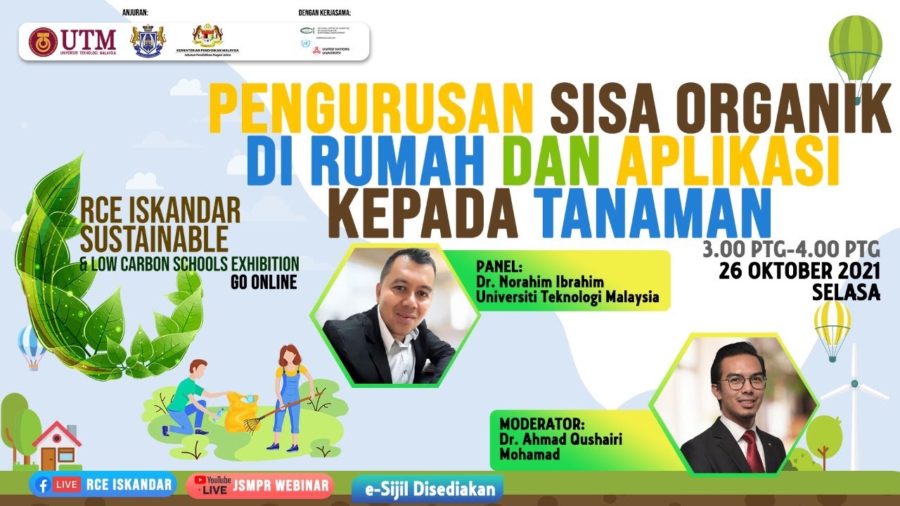 Pengurusan Sisa Organik di Rumah dan Aplikasi kepada Tanaman - YouTube