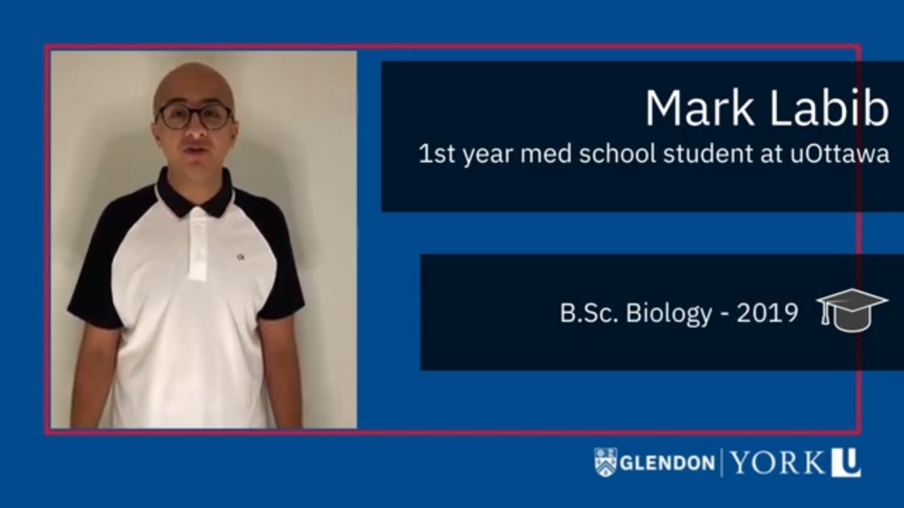 Pathway to Med School with alumnus Mark Labib - Alumni Testimonials ...