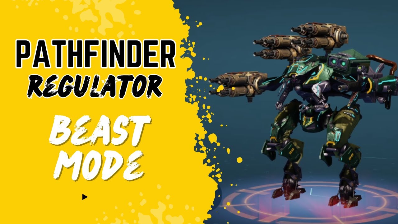 Patherfinder Regulator Beast Mode : War Robots WR #warrobots - YouTube