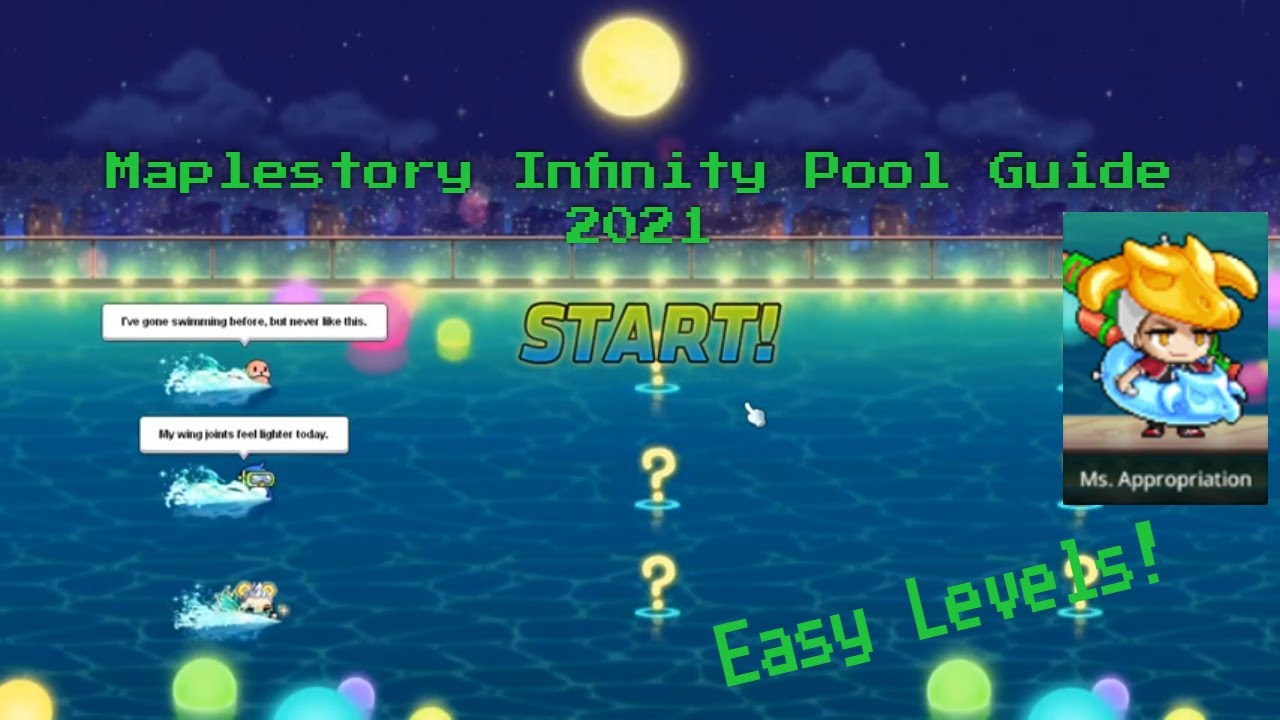 Maplestory Infinity Pool Guide 2021 - Hotel Maple [GMS] - YouTube