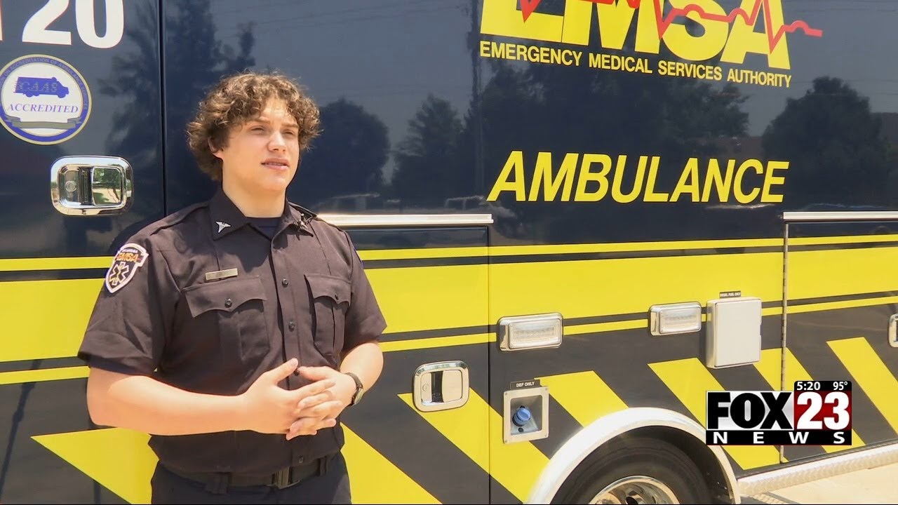 Video: 18-year-old becomes youngest licensed EMT for EMSA in Oklahoma ...