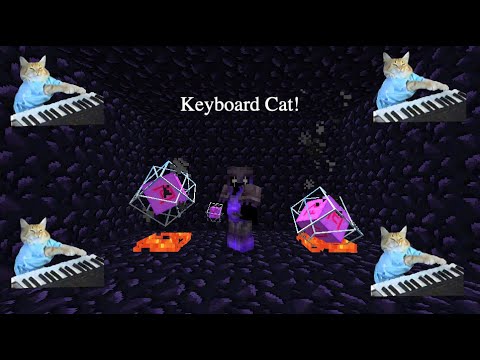Minecraft Crystal PVP Montage | Keyboard cat | - YouTube