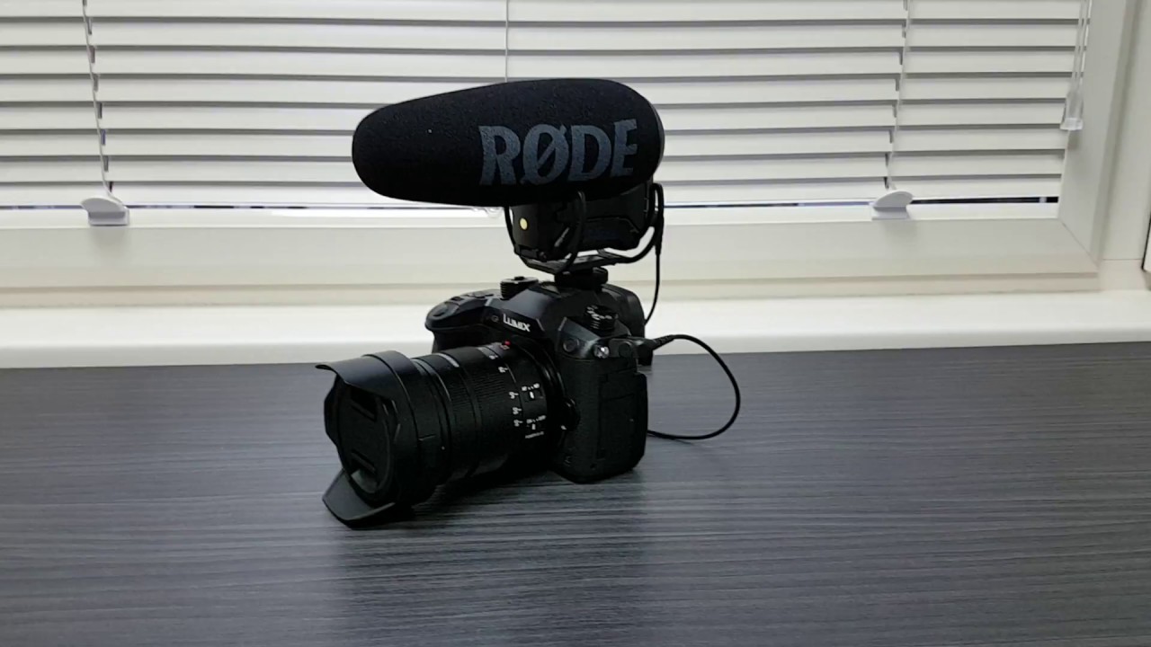 Rode videomic PRO PLUS Panasonic GH5 - YouTube