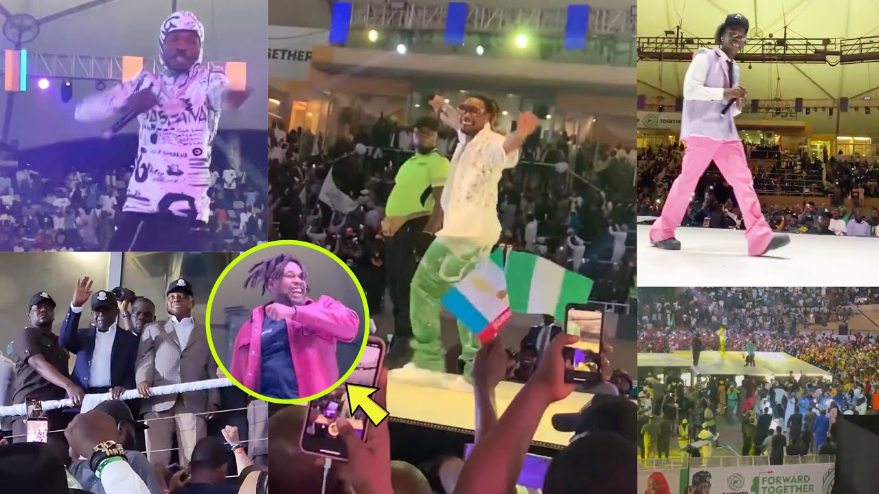TINUBU CONCERT FULL HIGHLIGHT: Asake, Seyi Vibez, Kcee, Timaya, Naira ...