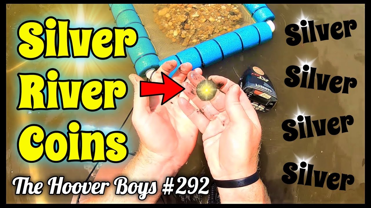FOUND Old SILVER Coins LOST in the River! - YouTube