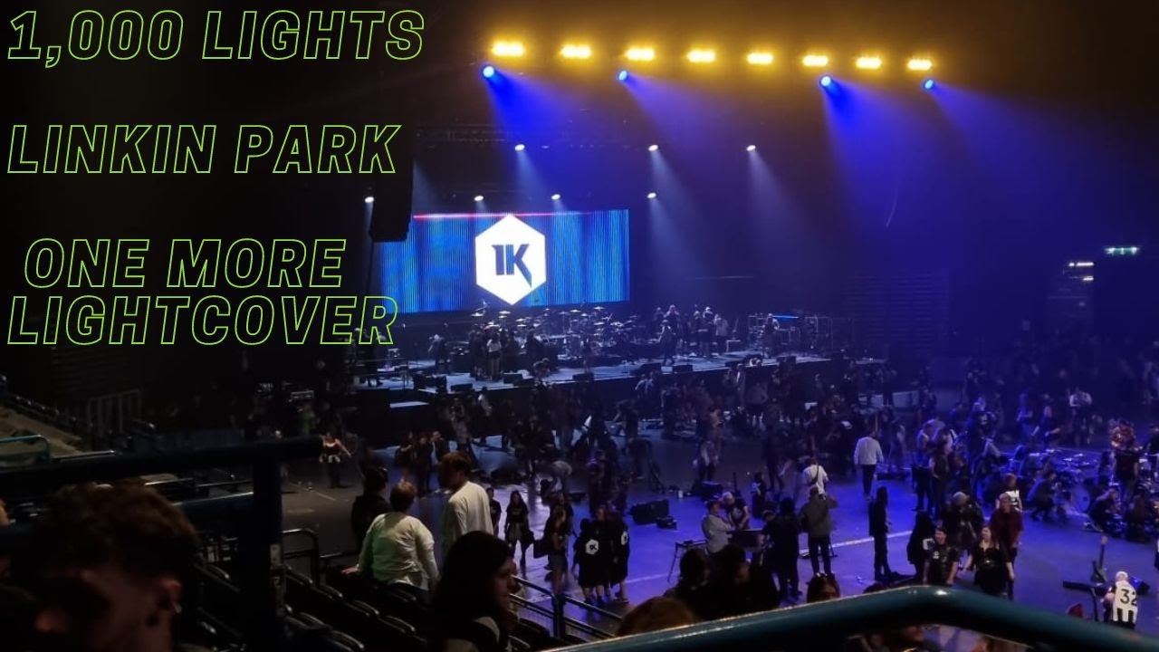 1000 Lights Performing One More Light By Linkin Park! 1K Lights 18/08 ...