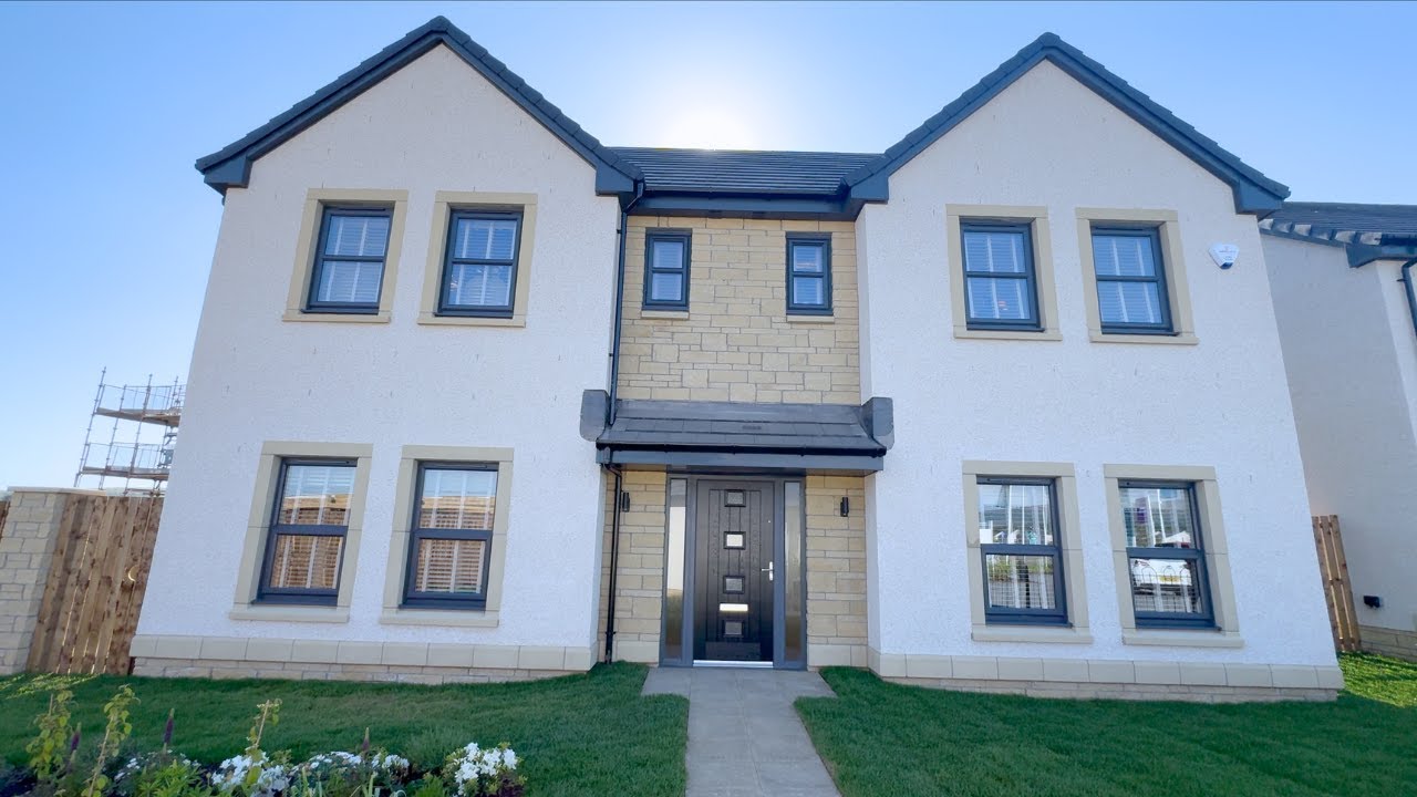 5 bed home The Houston by Charles Church New Build House UK | Dargavel ...