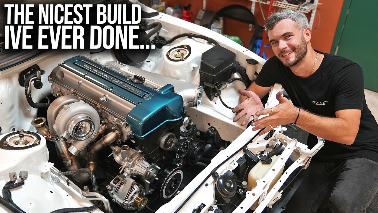 INSTALLING MY BUILT 2JZ INTO MY SUPRA! - YouTube