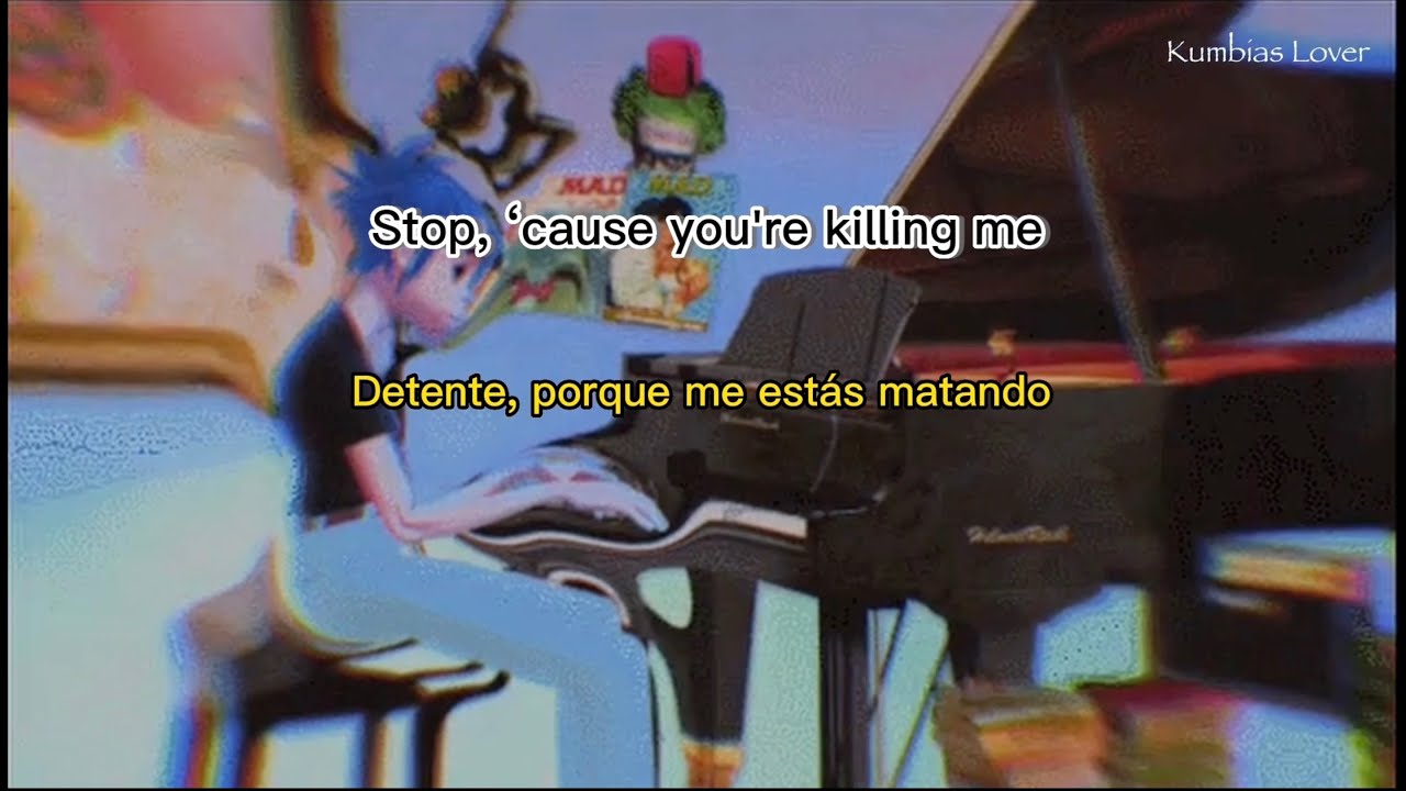 Gorillaz - Silent Running ft. Adeleye Omotayo [2d Piano Version] [Sub español + Lyrics] - YouTube