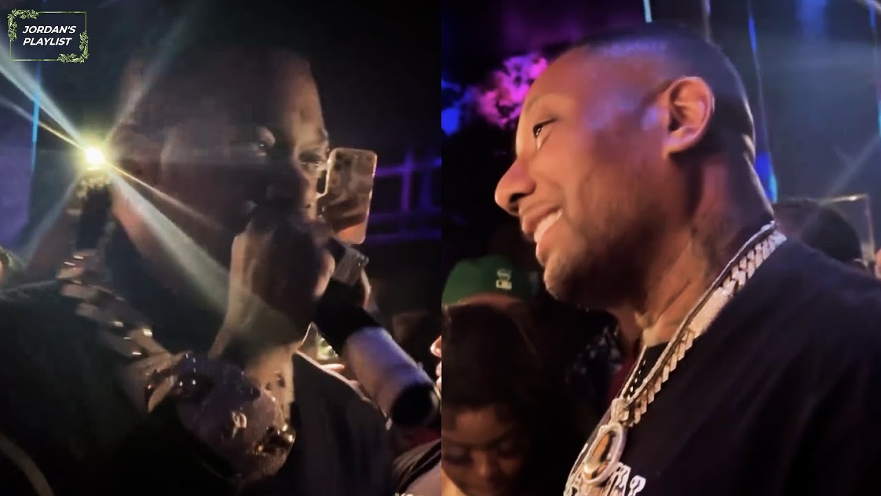 Busta Rhymes Shows Love To Maino At His Album Release Party (HD) " I ...
