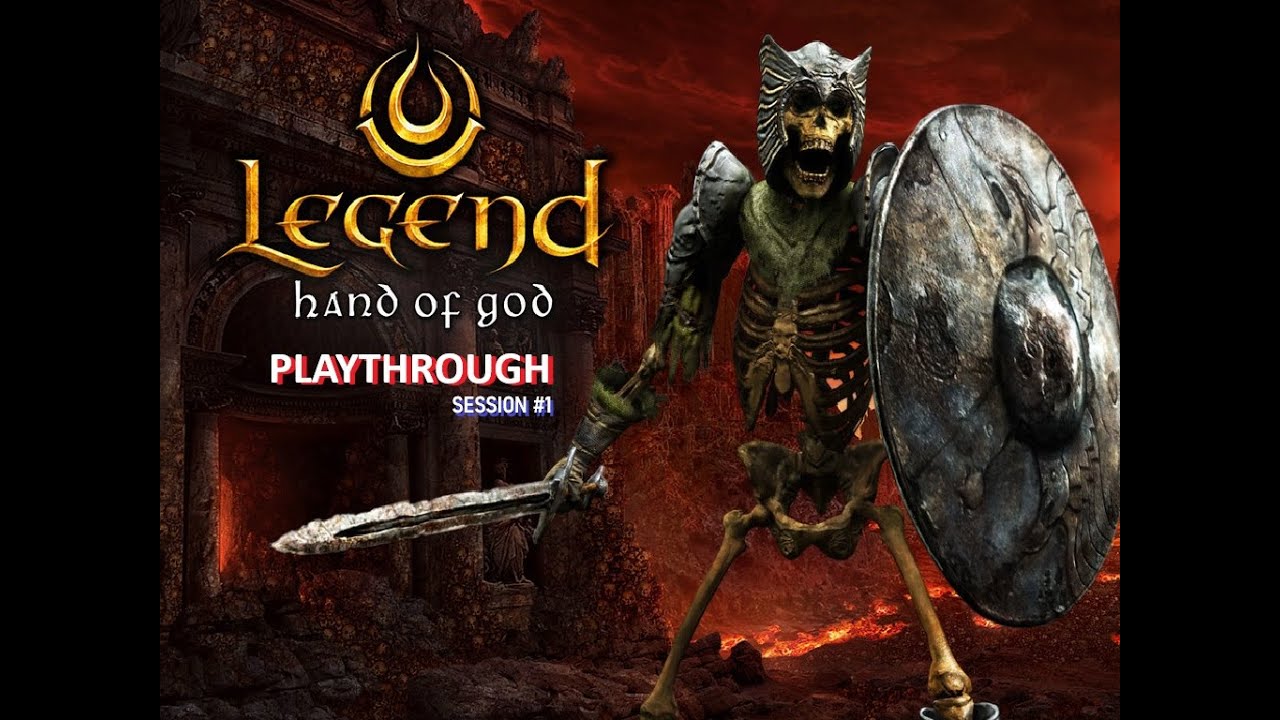 Legend Hand of God Play through Session 1 (No Commentary) - YouTube