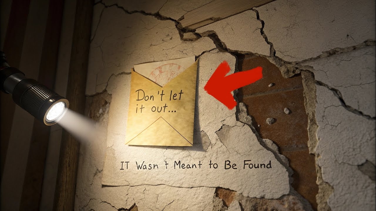 The letter found in the wall - YouTube