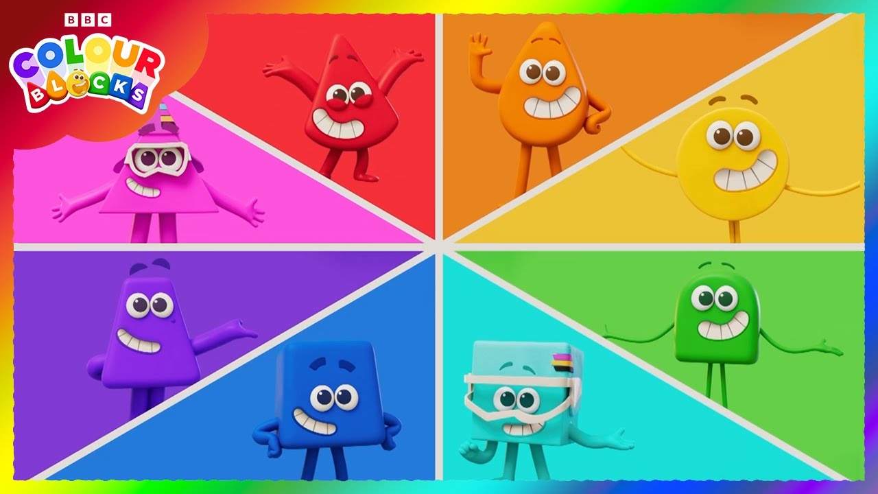 Learning Colours through Songs: Musical Fun with Colourblocks - YouTube