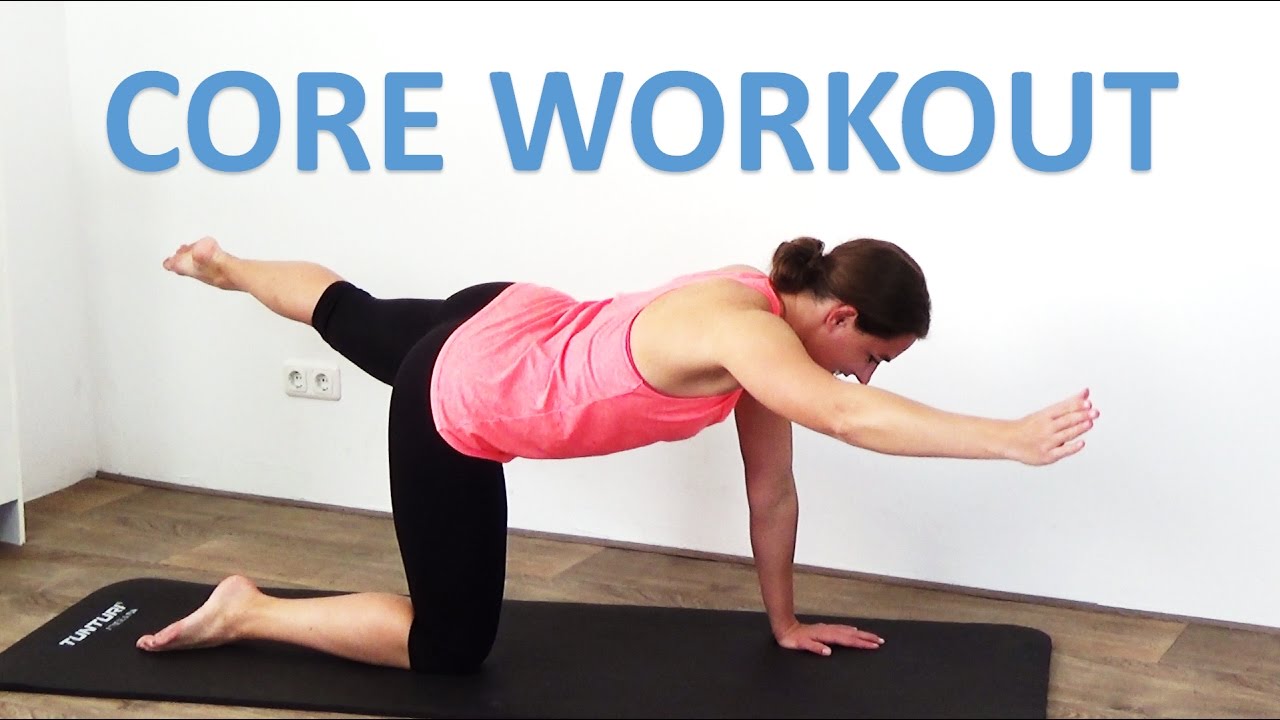 10 Minute Core Workout - Challenging Abs & Back Exercises for Improving ...
