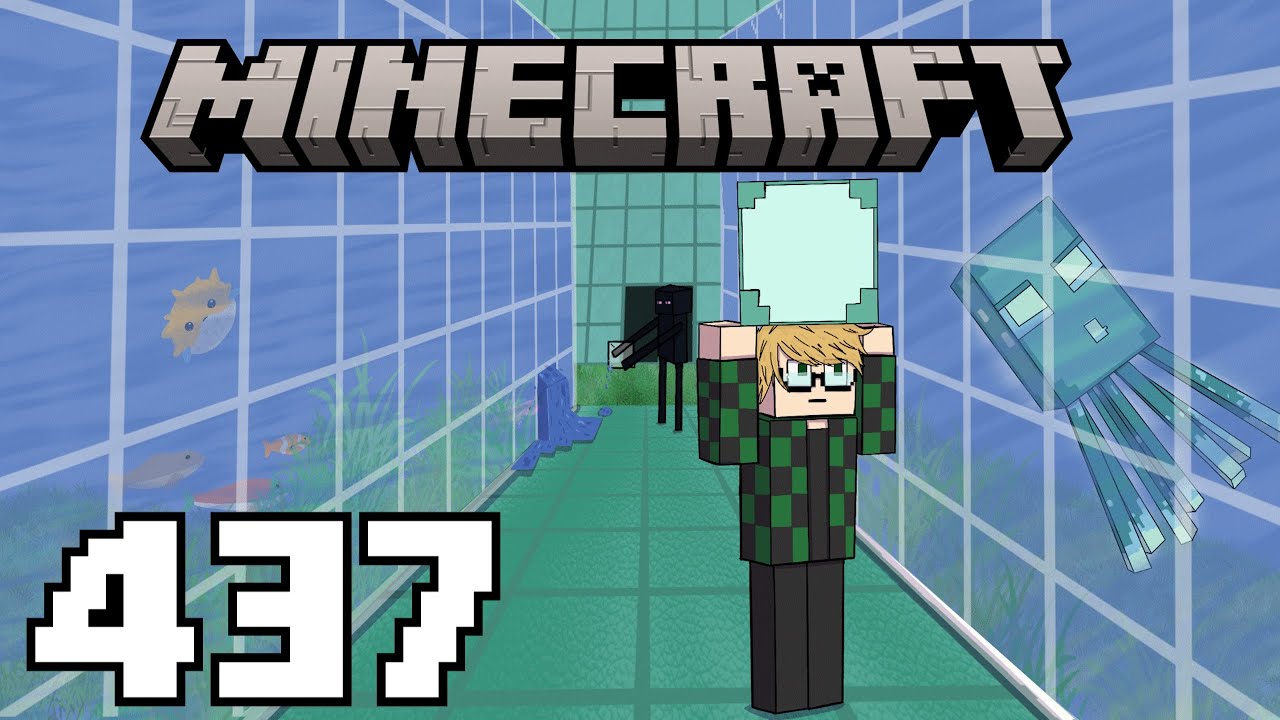 Lets Play Minecraft Part 437 | Lighting Up The Dark Waters - YouTube