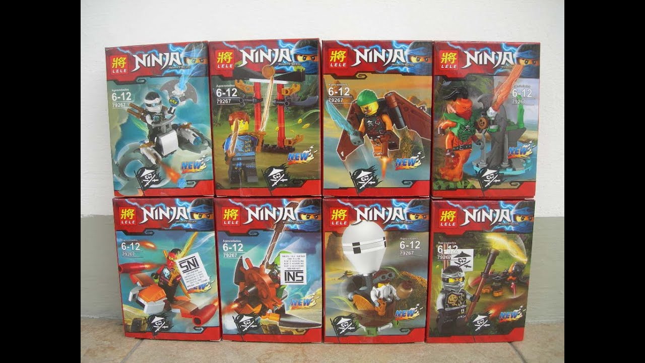 Lego Lele 79267 Ninja go Pirate - YouTube