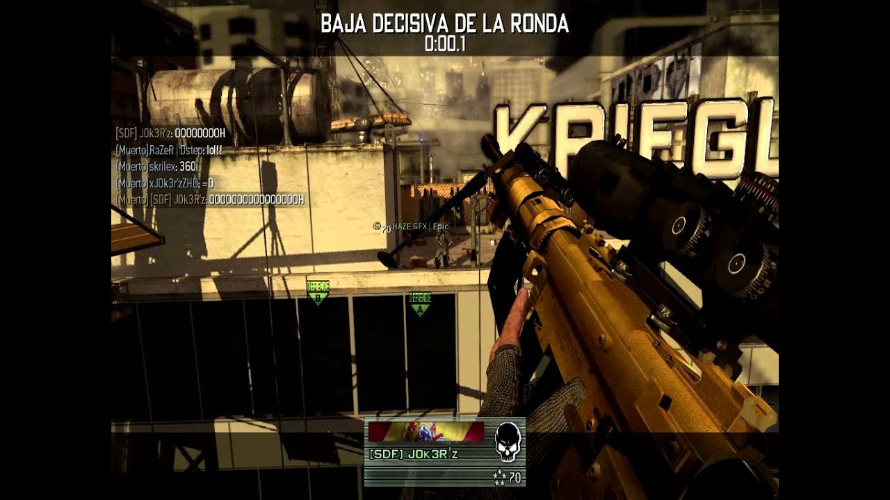 Mw2 Trickshot Mi Primer Crane Shot Youtube