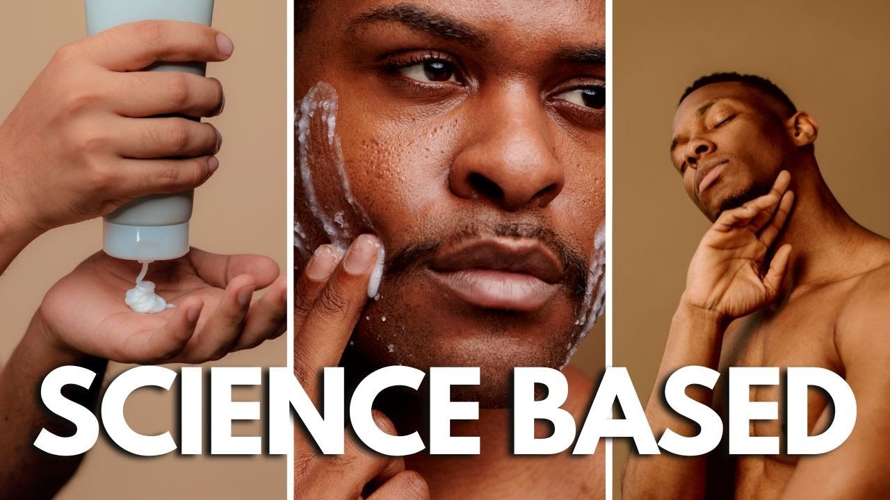 How To Get Perfect SKIN As a Man In 100 SECONDS (no bs guide) - YouTube