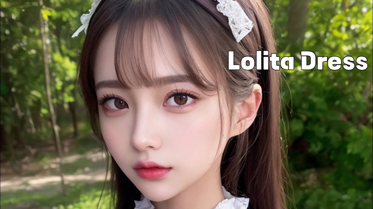 AI art beautiful | Lolita Dress - YouTube