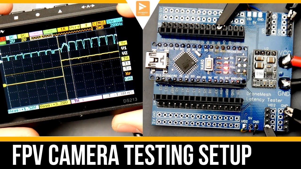 Your Own FPV Camera Latency Testing Setup // Custom PCB - YouTube