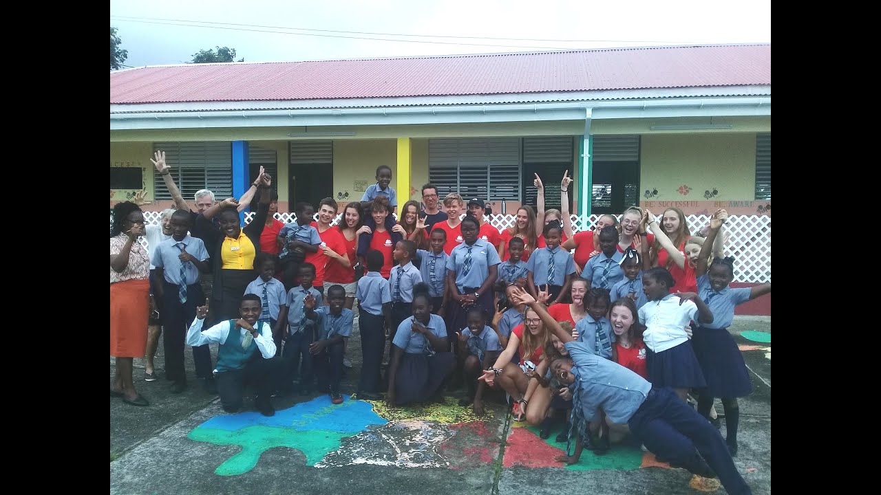 3 Rivers & Morne Jaune school partnership - YouTube