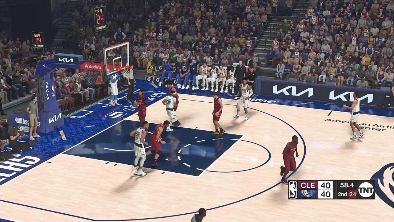DALLAS MAVERICKS VS CLEVELAND CAVALIERS | NBA 2K24 | ULTRA REALISTIC GRAPHICS CONCEPT - YouTube