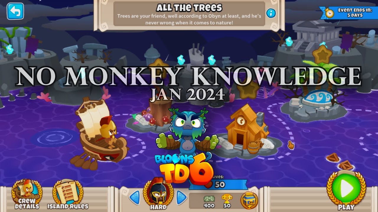 All The Trees Odyssey Hard Mode - BTD6 - YouTube