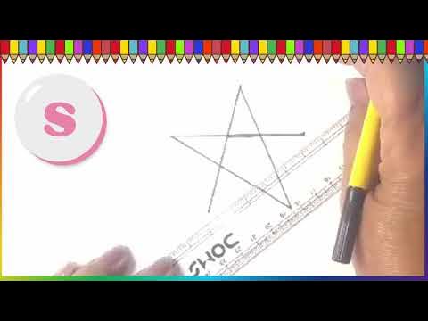 How to Draw A Star Step-By-Step ⭐ | Easy Star Drawing for kids - YouTube